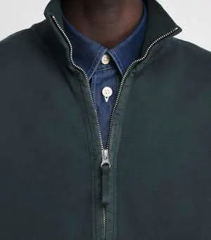 Stone Island Organic Cotton Half-zip Sweatshirt