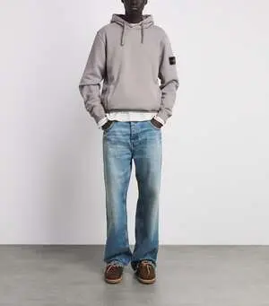 Stone Island Organic Cotton Compass Hoodie