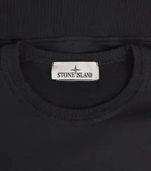 Stone Island Cotton Compass Sweatshirt