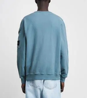 Stone Island Cotton Compass Pocket Sweatshirt
