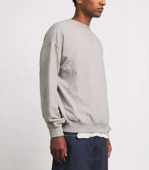 MAISON MARGIELA Cotton Double-layered Sweatshirt