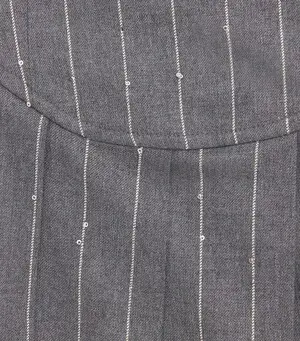 Monnalisa Pinstripe Levantina Dress