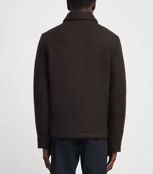 NN.07 Wool-blend Gael Overshirt