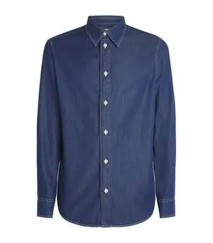 NN.07 Colby Denim Shirt - Blue