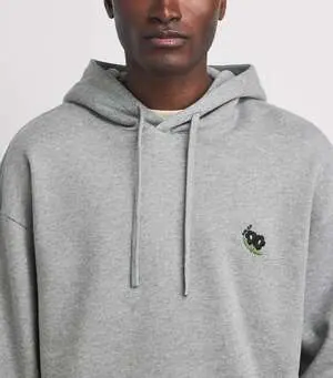 NN.07 Cotton Embroidered David Hoodie
