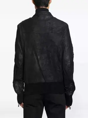 GIORGIO BRATO Zip-fastening Leather Jacket