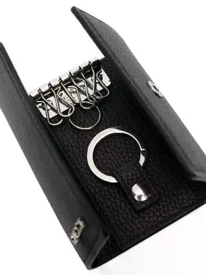 Gucci Logo-embellished Leather Keyholder