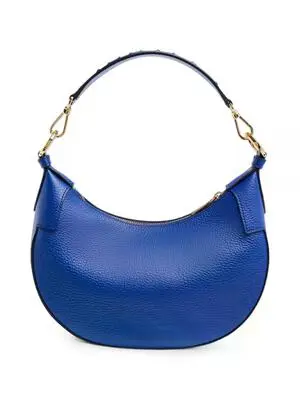 LANCEL Small Origami Leather Shoulder Bag Blue