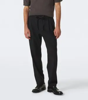 Dolce & Gabbana Wool-blend Straight Leg Trousers