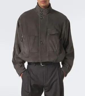 Giorgio Armani Suede Leather Jacket