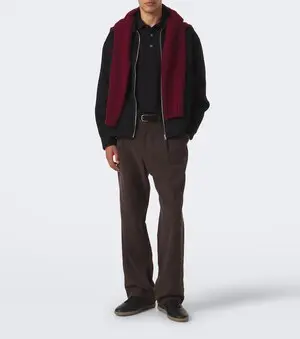 Zegna Cotton Pique Polo Shirt