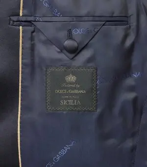 Dolce & Gabbana Wool And Silk-blend Tuxedo