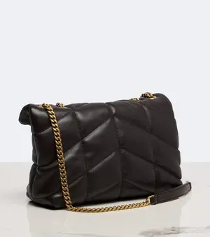 Saint Laurent Loulou Mini Leather Shoulder Bag