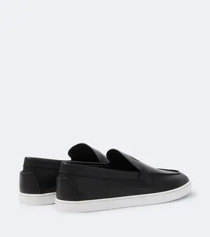 CHRISTIAN LOUBOUTIN Leather Slip-on Shoes