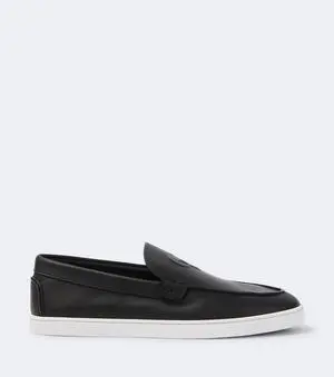 CHRISTIAN LOUBOUTIN Leather Slip-on Shoes