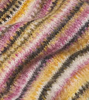 Isabel Marant Étoile Mouna Striped Mohair And Wool-blend Scarf