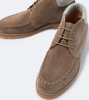 Eleventy Suede Desert Boots