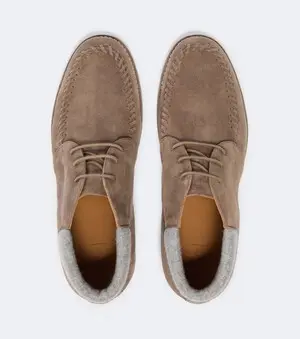 Eleventy Suede Desert Boots