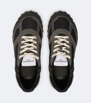 Givenchy Glide Suede-trimmed Sneakers