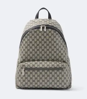 Gucci Essence Classic Medium Gg Canvas Backpack - Multicoloured