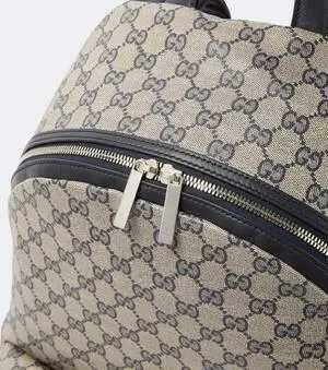Gucci Essence Classic Medium Gg Canvas Backpack