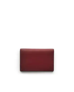 Prada Antiqued Leather Card Holder