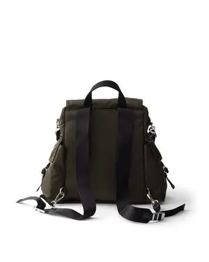 Prada Explore Re-nylon And Leather Backpack