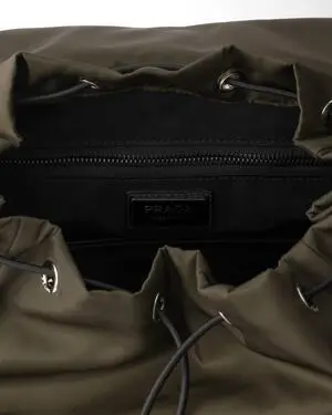 Prada Explore Re-nylon And Leather Backpack