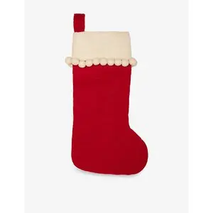 SELFRIDGES EDIT Alphabet Medium Wool Christmas Stocking 48cm