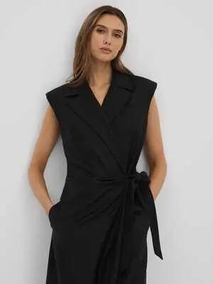Anna Quan Wrap Front Maxi Dress