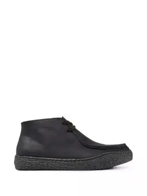 Camper Peu Terreno Nubuck Leather Ankle Boots - Black
