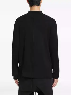 THOM KROM Exposed-seam High-neck Sweater