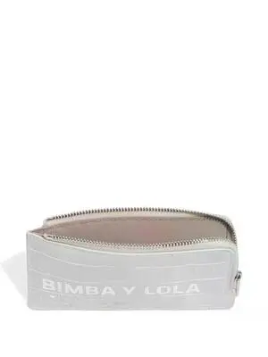 Bimba Y Lola Embossed Zip Wallet