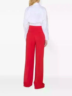 Elisabetta Franchi Poplin Shirt With Bow Tie