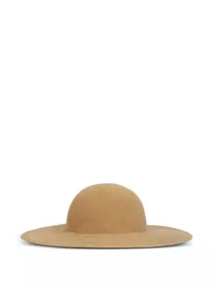 Alberta Ferretti Wide-brimmed Hat - Neutrals