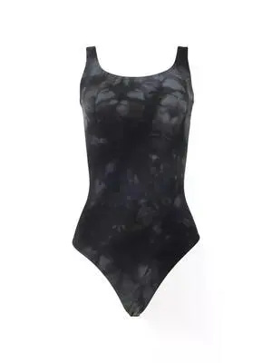 Wolford Fatal Tie-dye Bodysuit - Black