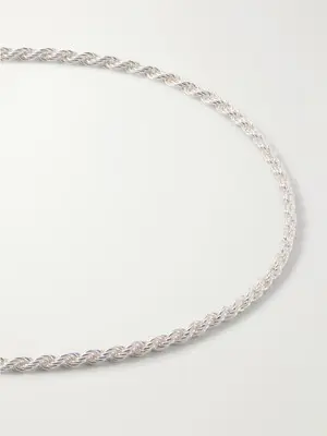 LOREN STEWART Twisted Sterling Anklet