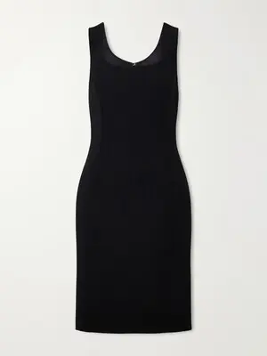 Dolce & Gabbana Virgin Wool-crepe Midi Dress