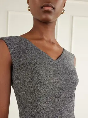 Dolce & Gabbana Stretch-wool Midi Dress