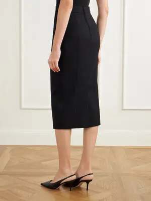 Dolce & Gabbana Stretch-wool Midi Skirt