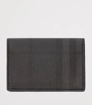 Burberry City Check Bifold Card-holder