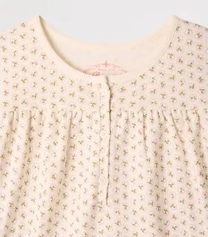 Bonpoint Cotton Cherry Print Pyjamas