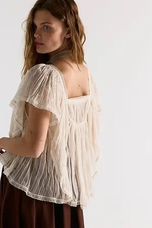 Free People Clara Solid Top At