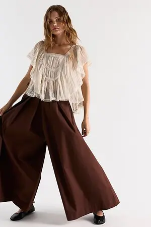 Free People Clara Solid Top At
