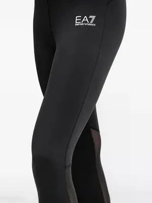 EA7 Dynamic Athlete Mesh-panel Leggings
