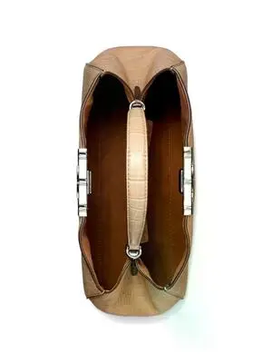 Tory Burch Eleanor Soft Croc-embossed Satchel Bag