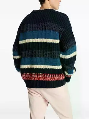 Dsquared2 Striped Chunky-knit Sweater