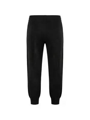 MOORER Ribbed-knit Drawstring Track Pants
