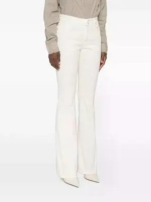 Jacob Cohen Logo Patch Flared Jeans