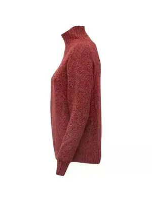ZANONE Ribbed Knit High-neck Sweater
